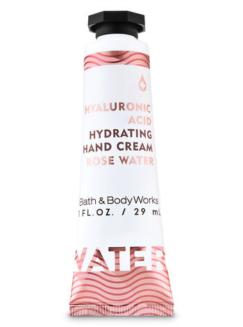Buy Rose Water Hyaluronic Acid Hydrating Hand Cream Online | Bath ...