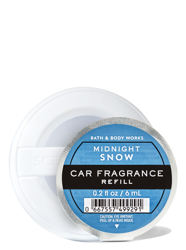 Buy Midnight Snow Car Fragrance Refill Online | Bath & Body Works Singapore