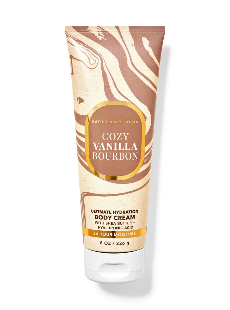 Buy Cozy Vanilla Bourbon Ultimate Hydration Body Cream Online | Bath ...