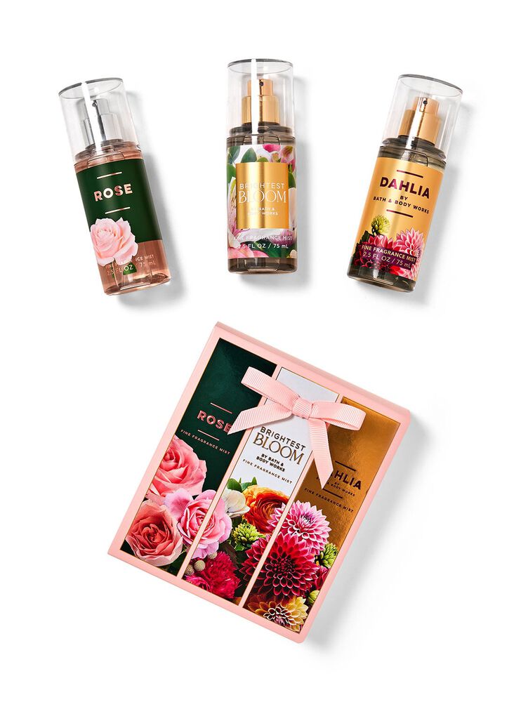 Buy Bouquets Mini Fine Fragrance Mist Set Online | Bath & Body Works ...