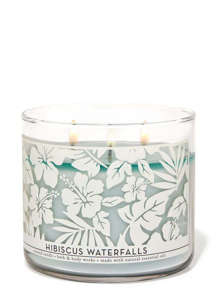 Hibiscus Waterfalls 3-Wick Candle
