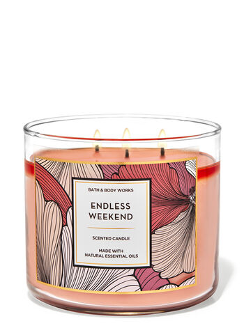 Buy Endless Weekend 3-Wick Candle Online | Bath & Body Works Singapore