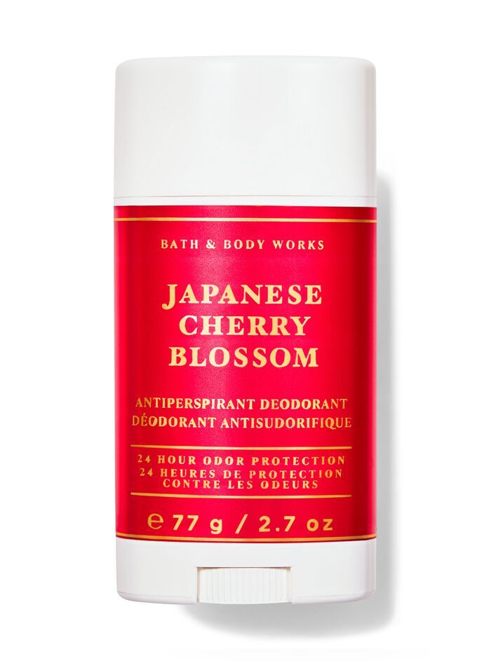 Shop Japanese Cherry Blossom Antiperspirant Deodorant | SG Bath & Body Works