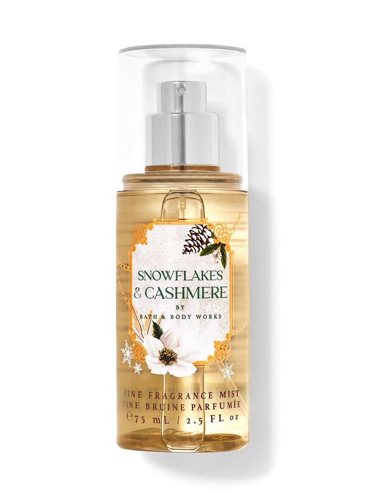 Buy Snowflakes & Cashmere Travel Size Fine Fragrance Mist Online | Bath ...