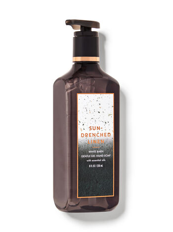 Shop Sun-Drenched Linen Gentle Gel Hand Soap | SG Bath & Body Works