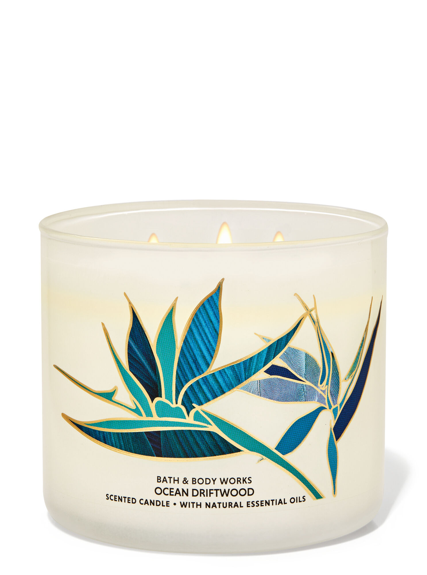 Buy Ocean Driftwood 3-Wick Candle Online | Bath & Body Works Singapore