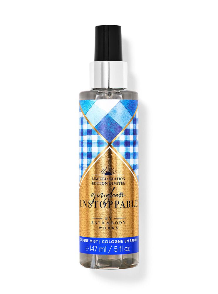 Buy Gingham Unstoppable Cologne Mist Online | Bath & Body Works Singapore